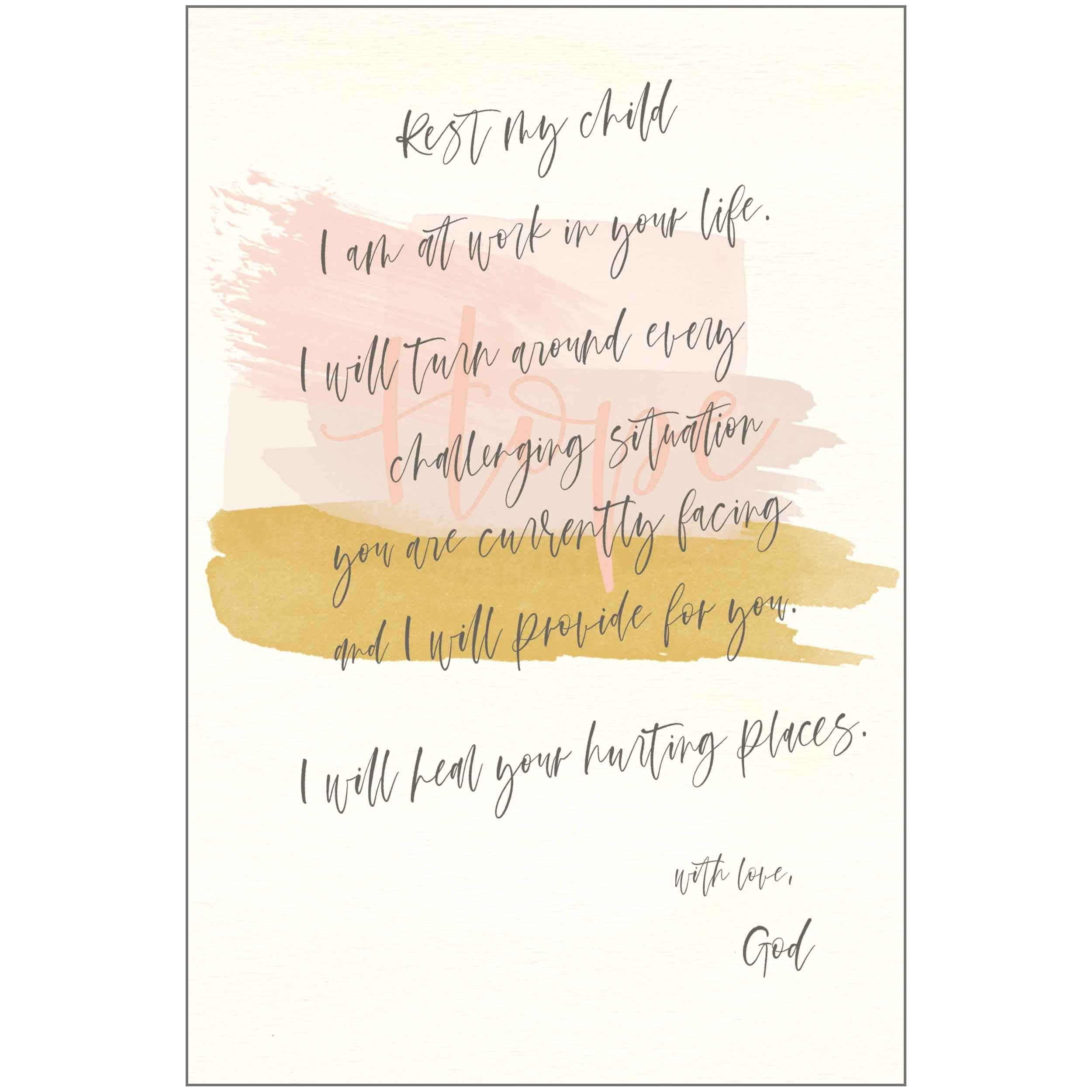 Journal-Rest My Child Prayer Journal (5-1/2" x 8-1/4") | Lighthouse ...