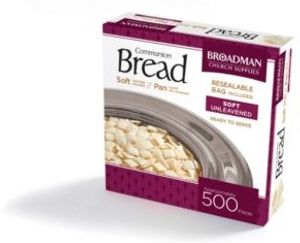 Communion Bread - Soft Uniform Squares (500 Pieces): Resealable Bag ...