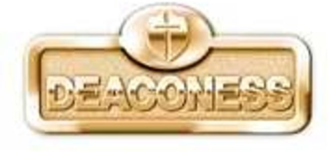 Deaconess Leadership Badge With Cross | Parable.com