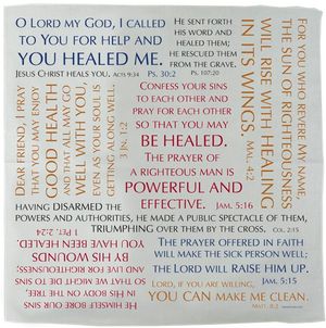 Prayer Cloth Healing Verses | Kregel Parable Christian Stores