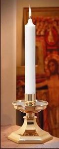 Candle-Altar Candle-Stearine-Large Diameter-Plain End-1-1/2" X 12"-Pack ...