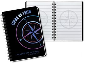 Notebook-Living By Faith | Gospel Supplies