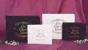 Large Bonded Leather Church Guest Book White | The Parable Christian Store