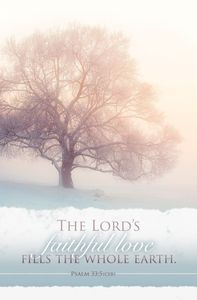 Bulletin-Wash Me And I will Be Whiter Than Snow (Psalm 51:7) (Pack Of ...