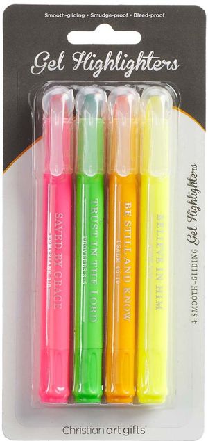 Highlighter 4pc Set | Dove Christian Supply