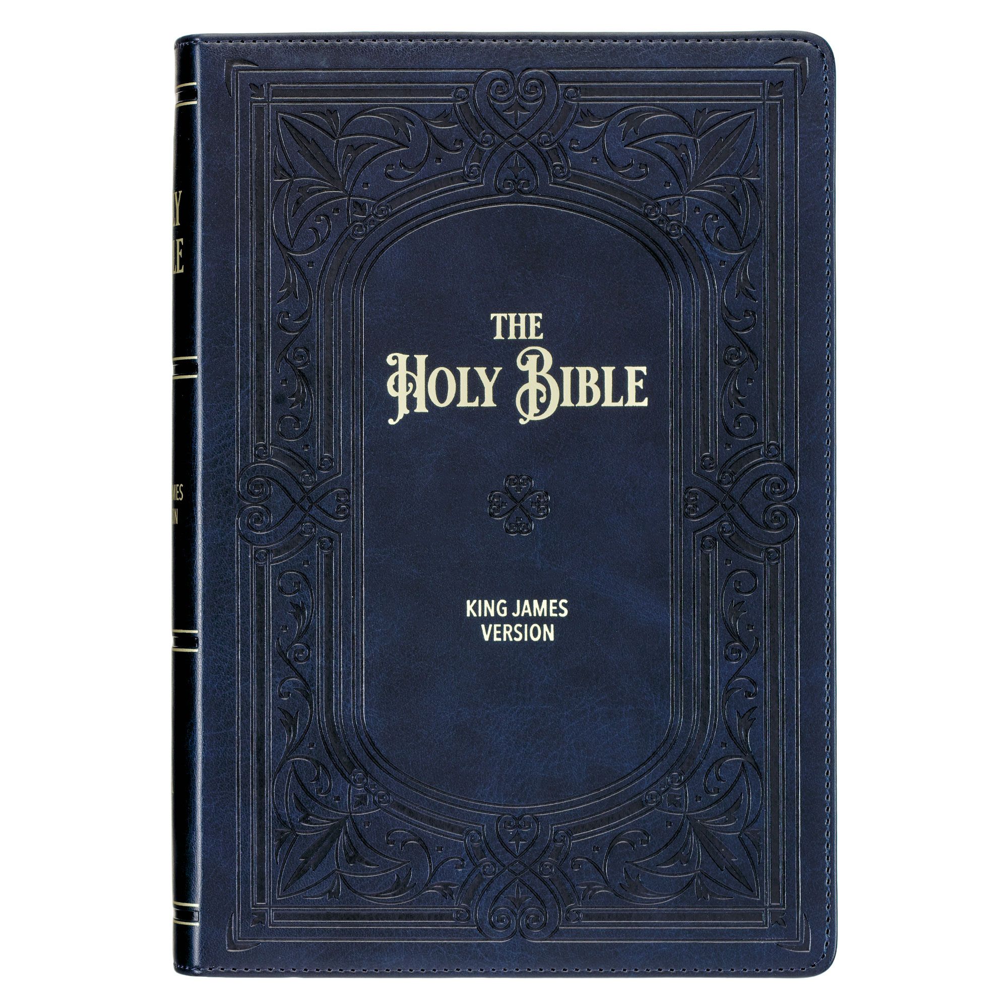 KJV Holy Bible, Giant Print Full-Size Faux Leather Red Letter Edition ...