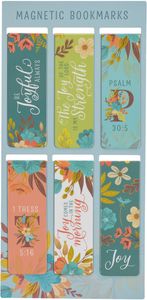 Christian Art Gifts Colorful Inspirational Magnetic Scripture Bookmark ...
