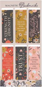 Christian Art Gifts Colorful Inspirational Magnetic Scripture Bookmark ...