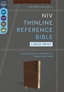 NIV, Thinline Reference Bible (Deep Study at a Portable Size), Large ...