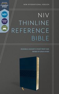 NIV, Thinline Reference Bible (Deep Study at a Portable Size ...