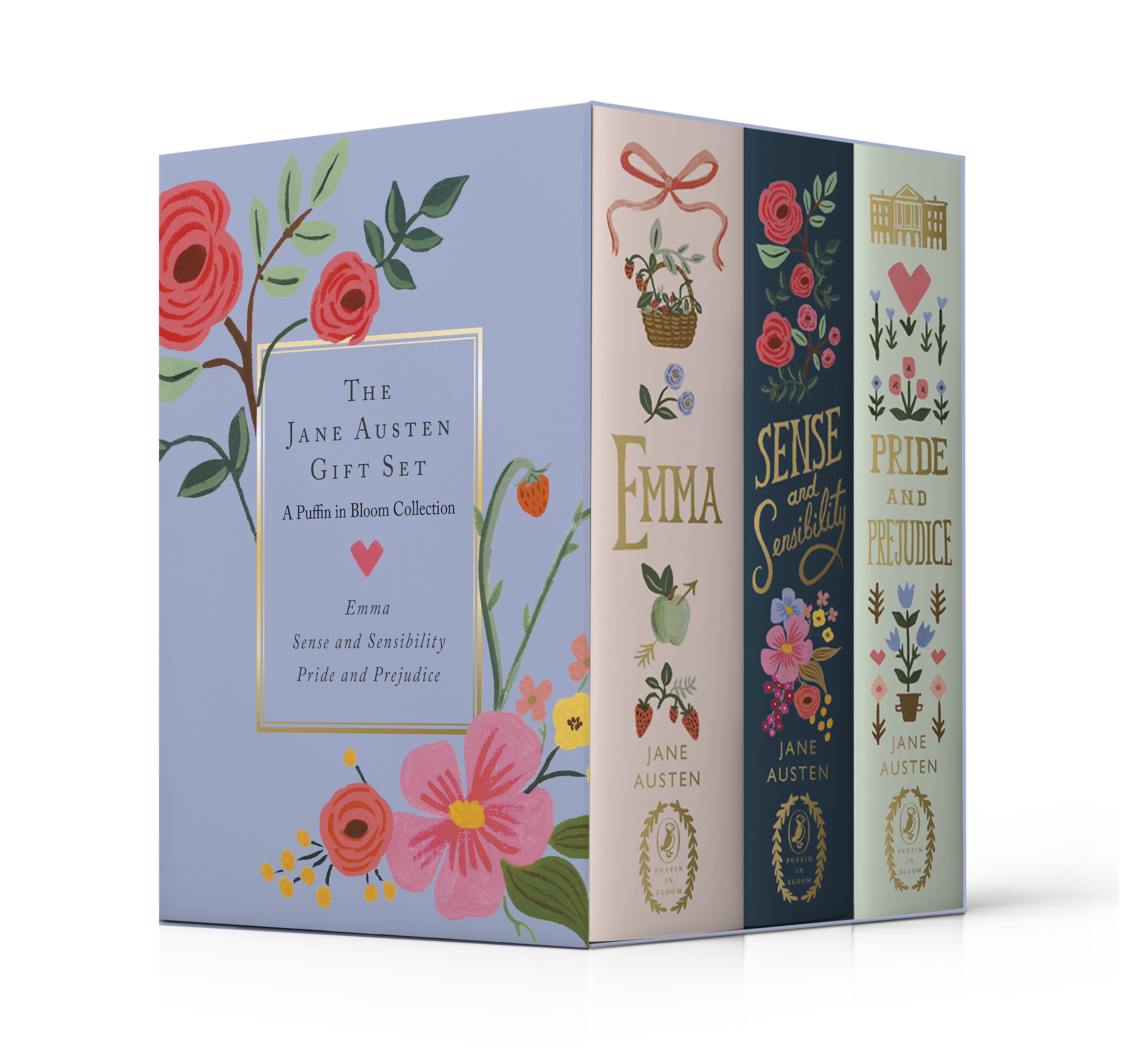 The Jane Austen Gift Set: A Puffin in Bloom 3-Book Collection: Pride ...