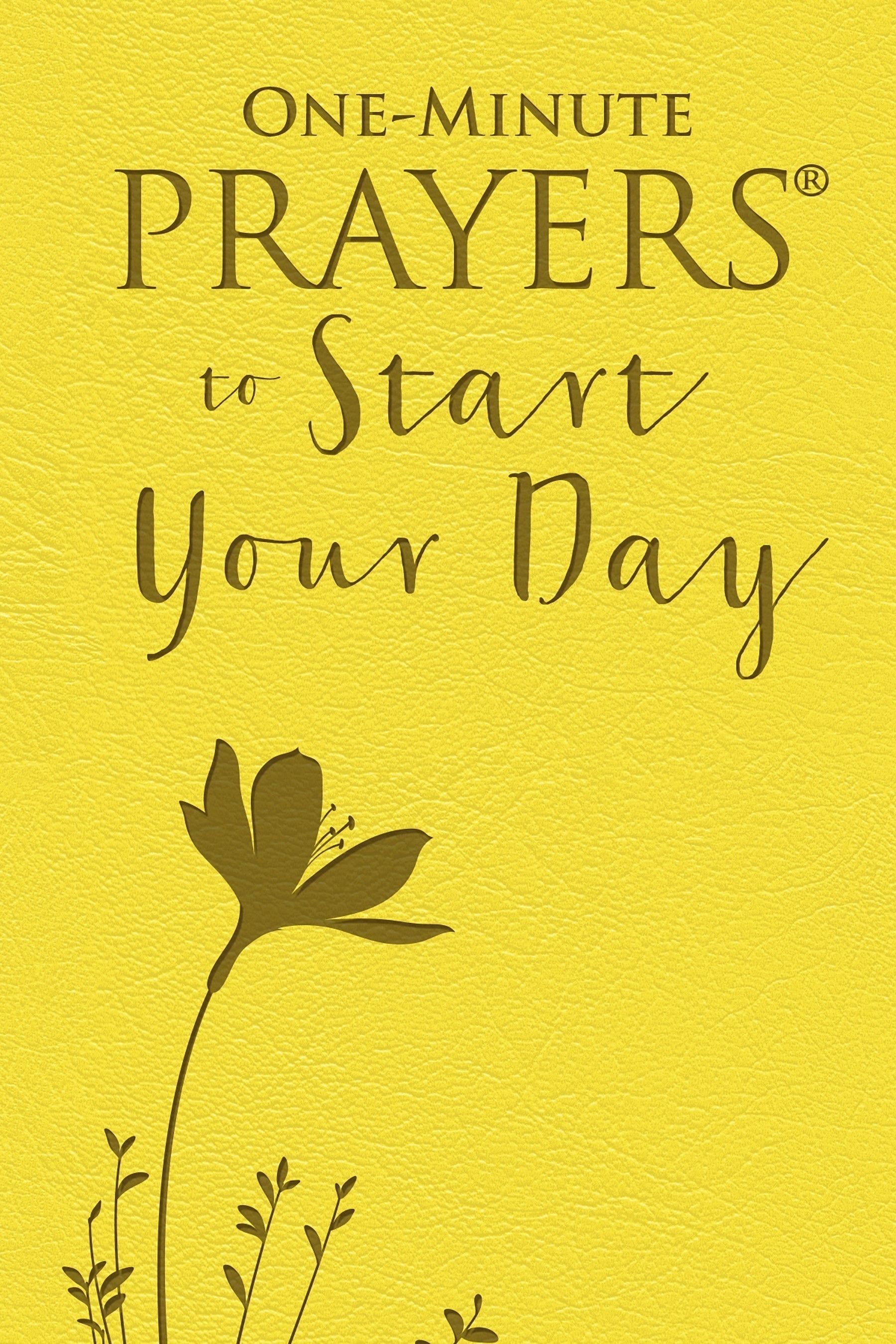 One-Minute Prayers to Start Your Day (Milano Softone) | Cross Way ...