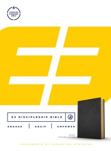 CSB E3 Discipleship Bible, Black Genuine Leather | Parable.com