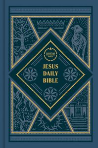 CSB Jesus Daily Bible, Hardcover: Guided Readings Showing Christ ...