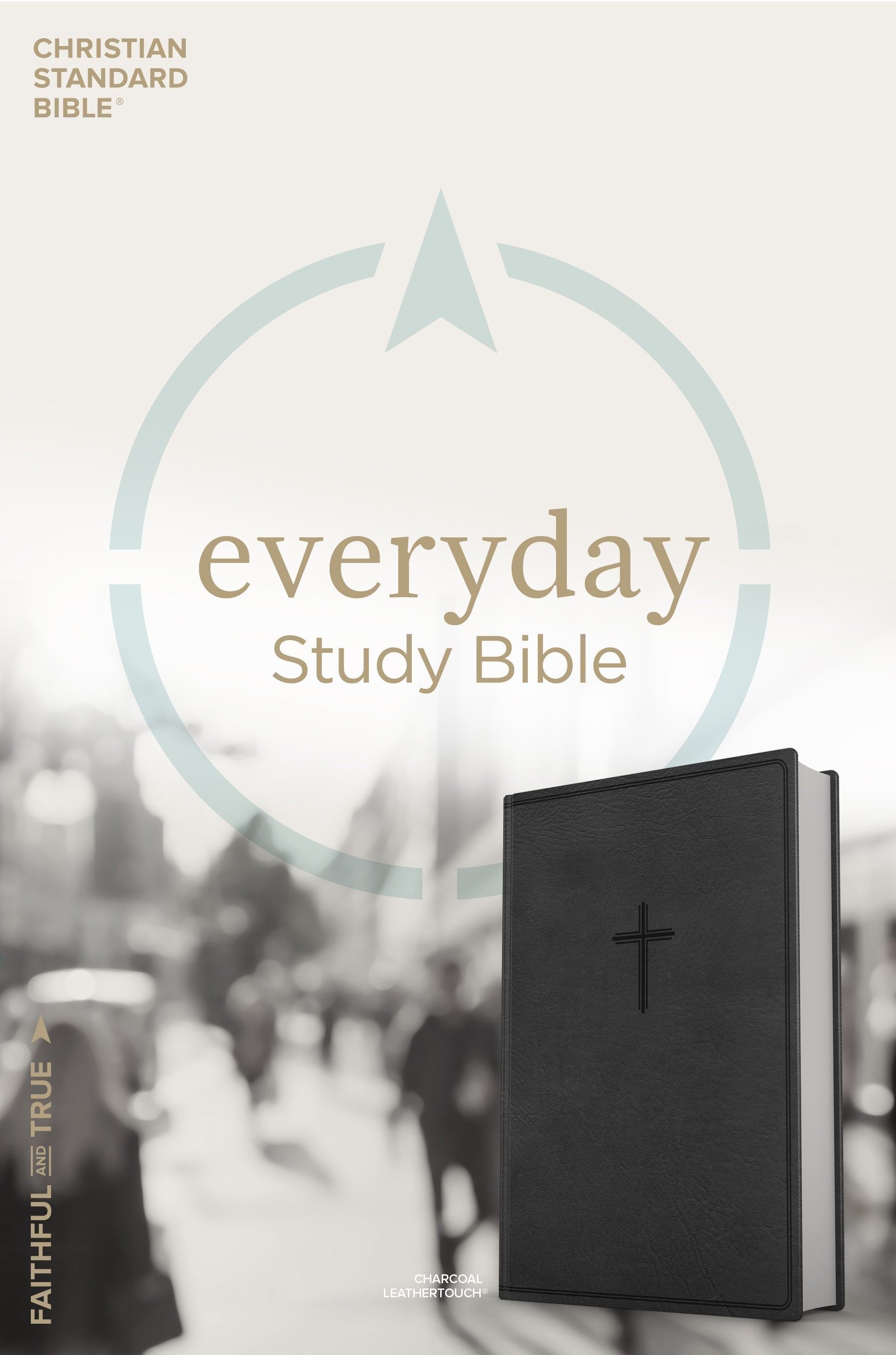 CSB Everyday Study Bible, Black Leathertouch | The Vineyard
