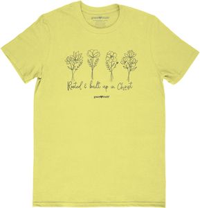 grace & truth Womens T-Shirt Rooted And Built Up - Corn Silk - (Adult ...