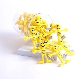 Toy-Smiley Bendable Man | The Way to Emmaus