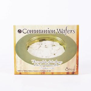 Communion Bread Round Wafers Swanson 1000ct | The Parable Christian Store