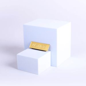 Usher Badge Magnet Back | Lighthouse Christian Books