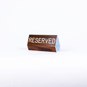 Reserved Pew Sign | Kregel Parable Christian Stores