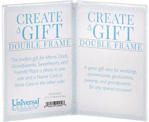 Create A Gift Double Frame | Arrowhead Parable Christian Store