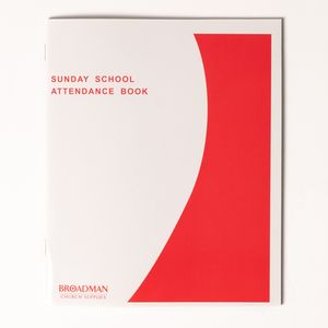 Sunday School Attendance Book | Lighthouse Christian Books