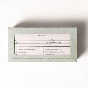 Sunday School Members Report Offering Envelopes | Parable.com